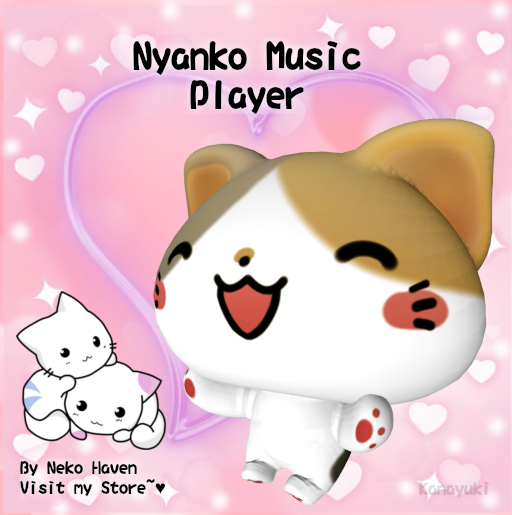 Second Life Marketplace - ~[NH]~ Nyanko Music player [BOXED]